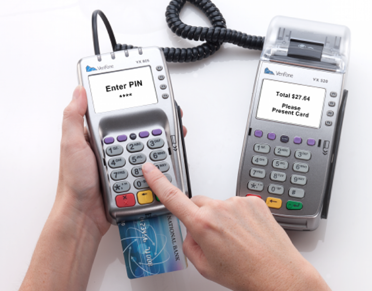 Verifone Vx520 Terminal and Vx805 PIN Pad Bundle