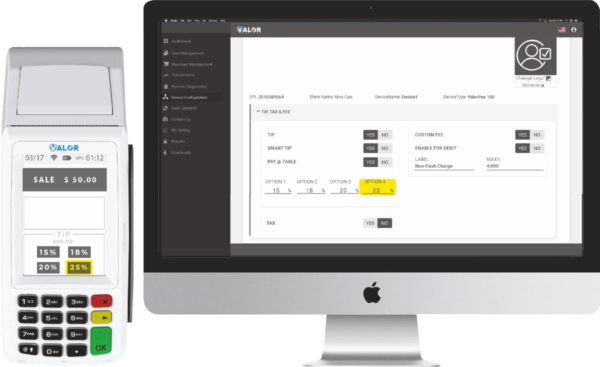 Valor Paytech VL100 Wireless Terminal