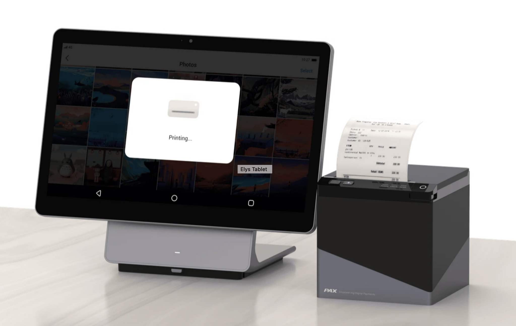 Pax Elys Station POS